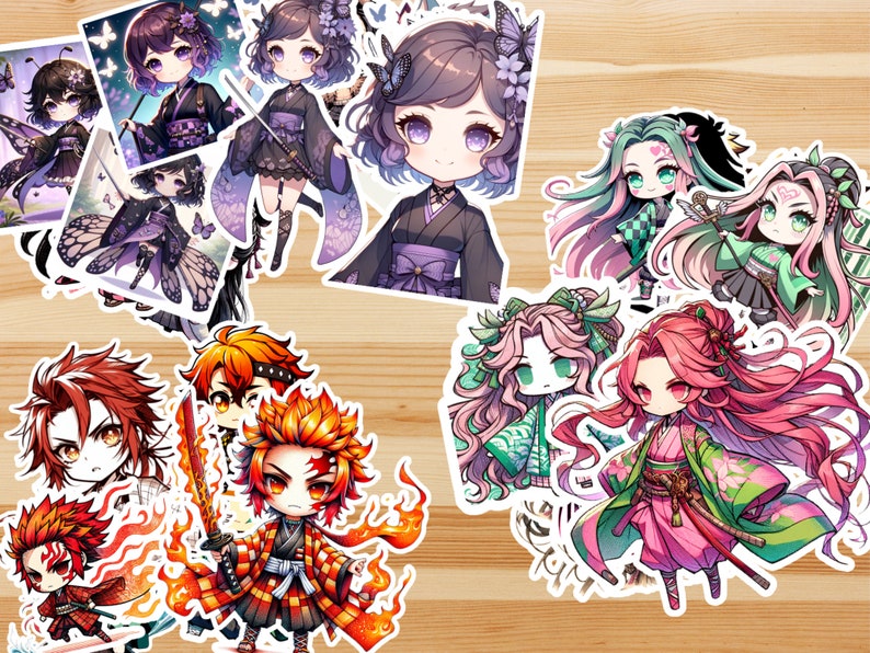 Shinobu Sticker, Shinobu Kocho, Shinobu Kocho Butterfly, Demon Slayer ...