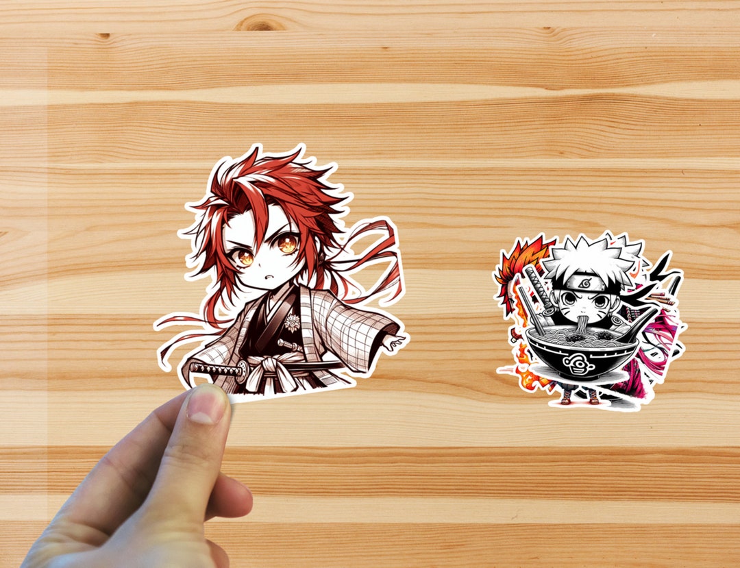 Demon Slayer Vinyl Sticker, Rengoku, Demon Slayer, Demon Slayer Sticker ...