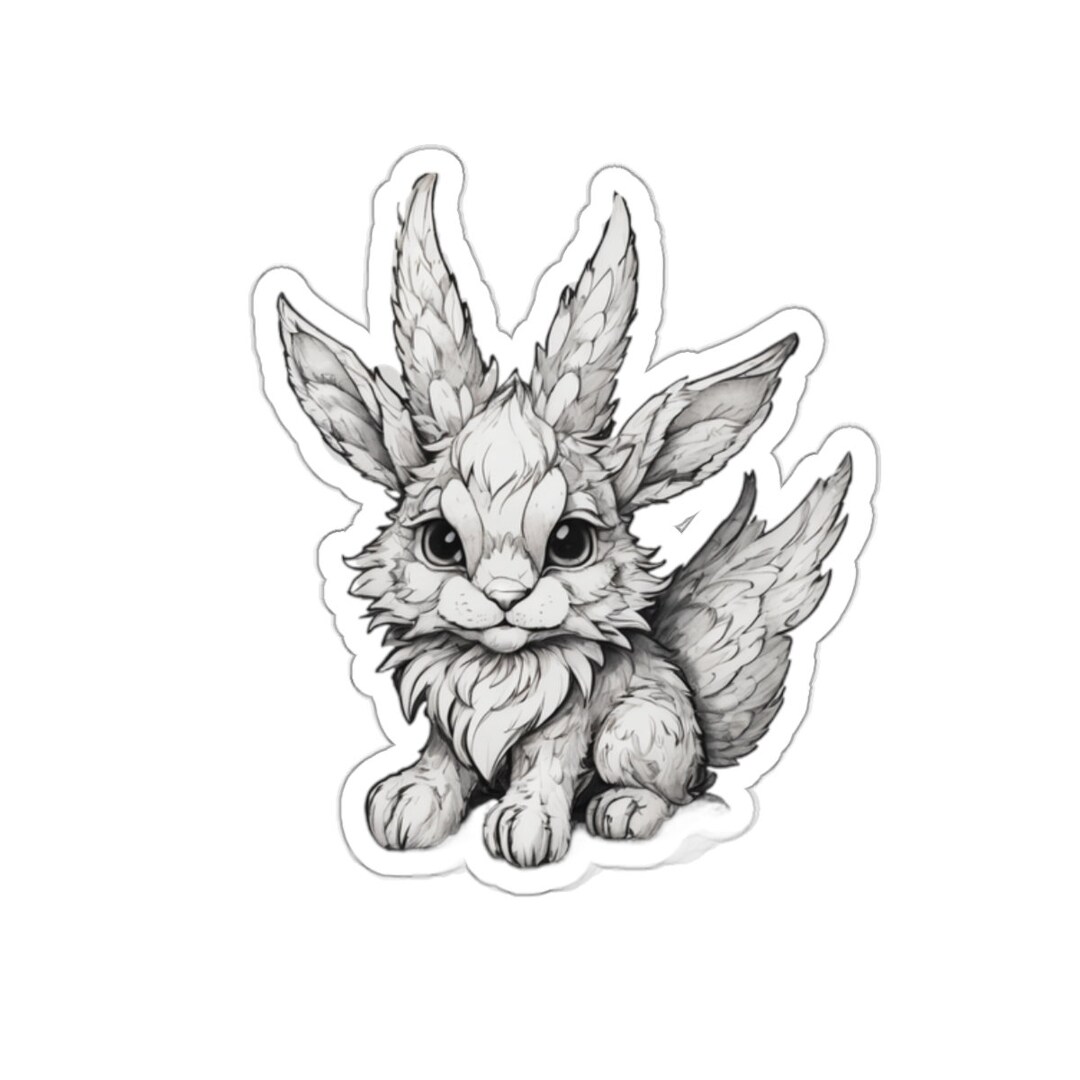 Cute Cryptids Stickers Waterproof Vinyl Stickers chibi Monsters Kawaii ...