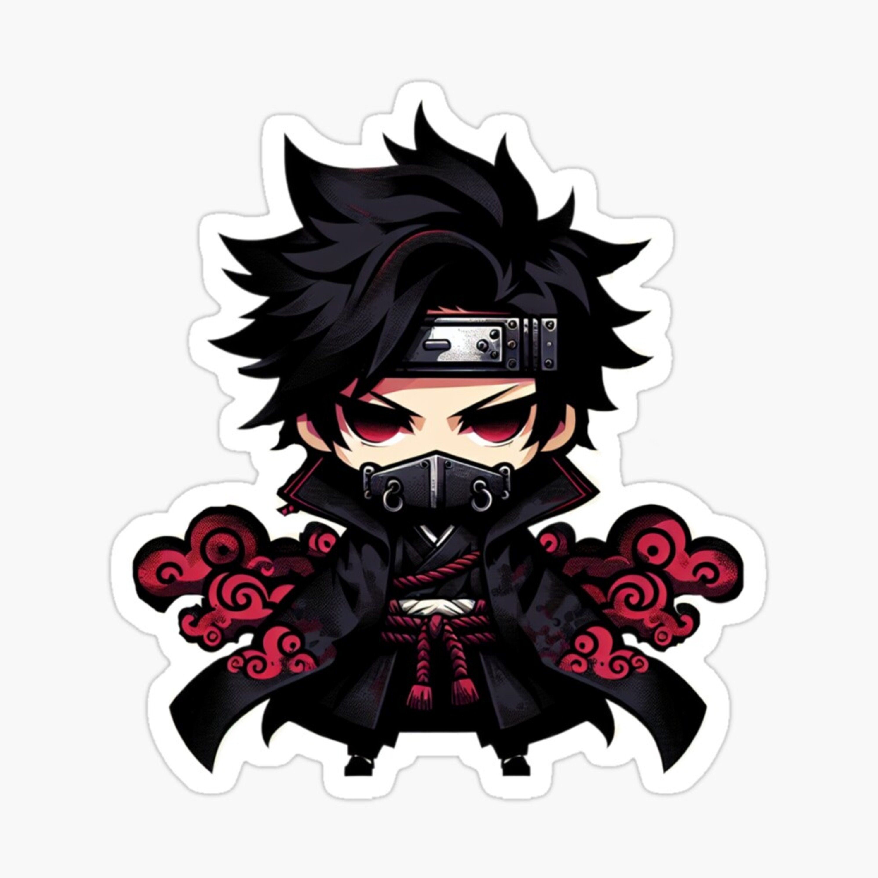 Anime Vinyl Stickers, Itachi Stickers, Itachi Uchiha Stickers, Anime ...