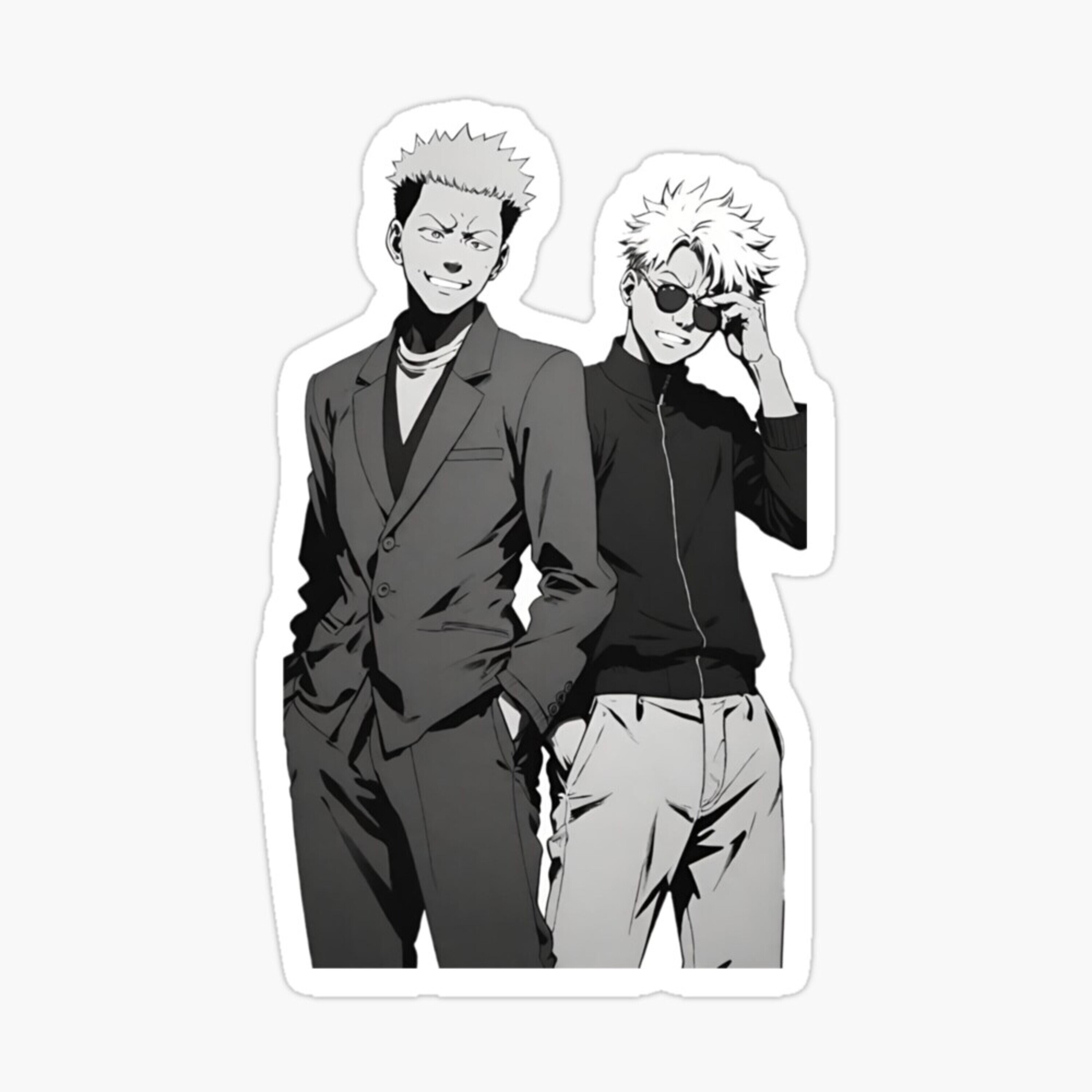 JJK Stickers, Gojo Satoru Vinyl Stickers, Itadori Vinyl Stickers, Gojo ...