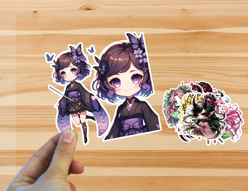 Shinobu Sticker, Shinobu Kocho, Shinobu Kocho Butterfly, Demon Slayer ...