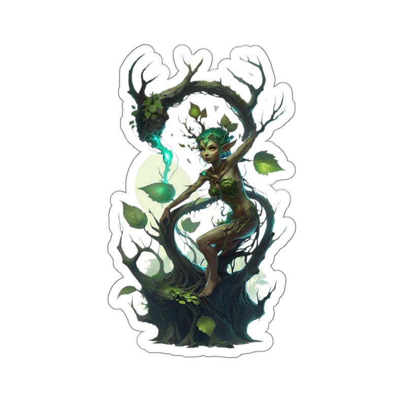 Enchanted Forest Cryptids Handmade Stickers of Woodland Creatures and ...