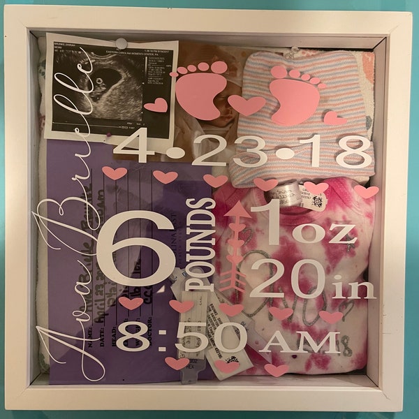 Shadow Box Baby - Etsy