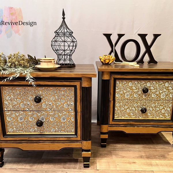 Decoupage Table - Etsy