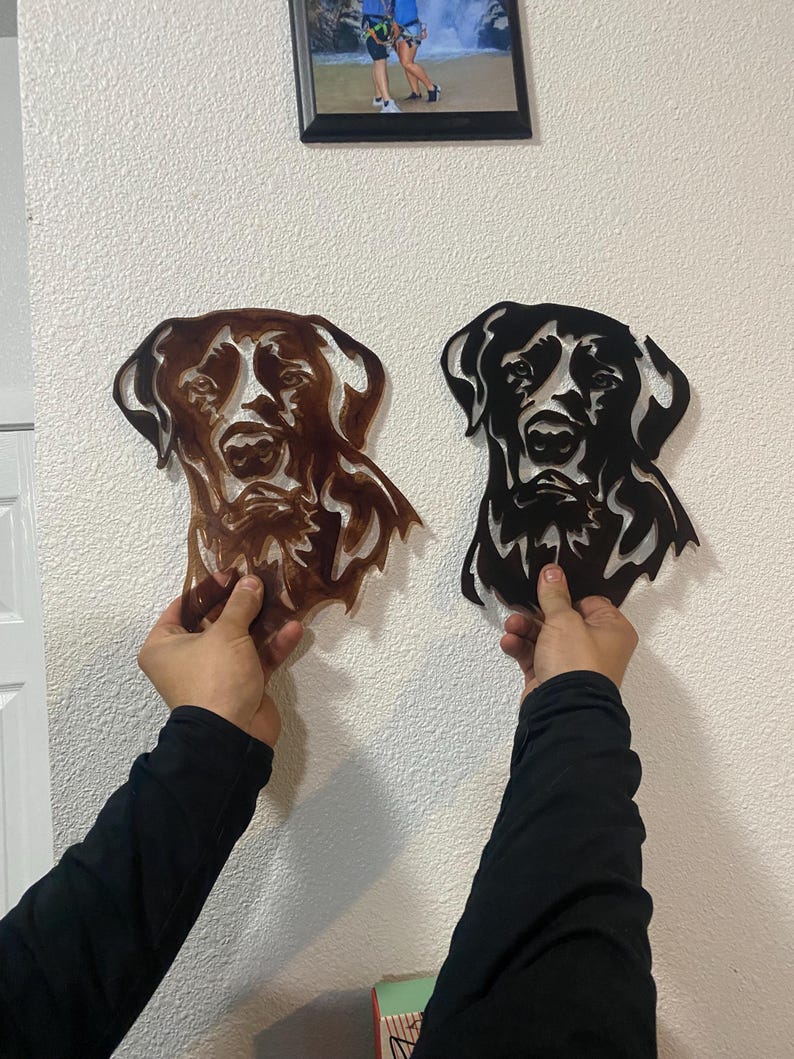 Epoxy Resin Dog Wall Hanging - Etsy