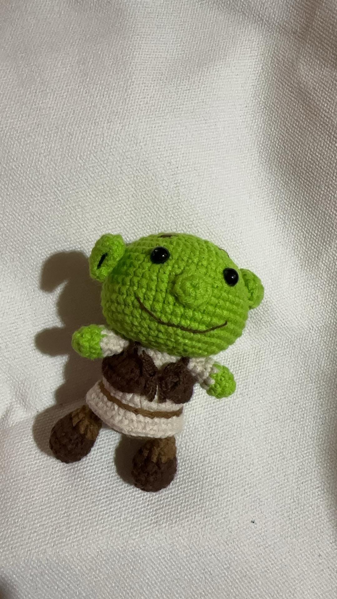 Shrek Keychain/ Crochet Keychain/cute Amigurumi Keychain Handmade - Etsy