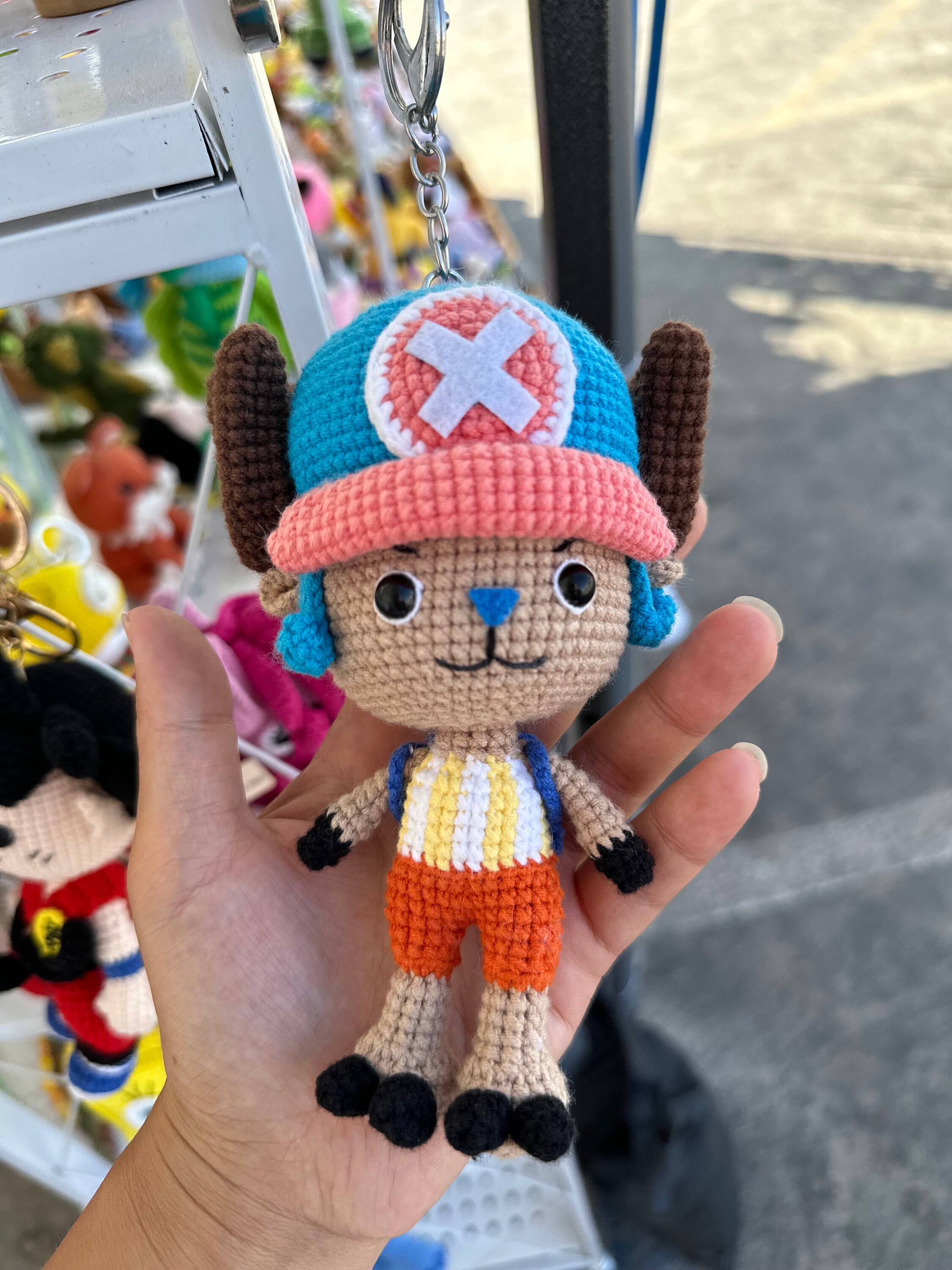 One Piece Chopper Deer Keychain/ Crochet Keychain/cute Amigurumi ...