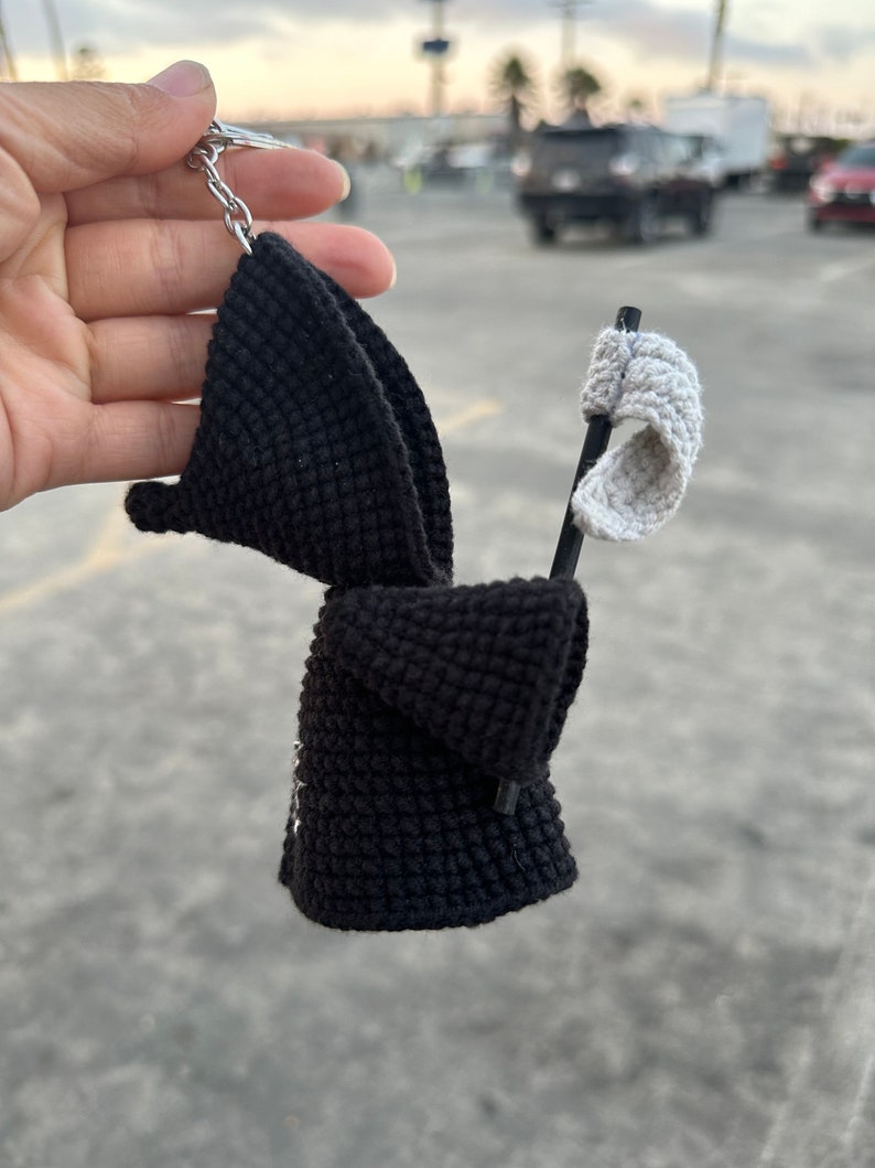 Grim Reaper Keychain/ Crochet Keychain/cute Keychain Handmade - Etsy