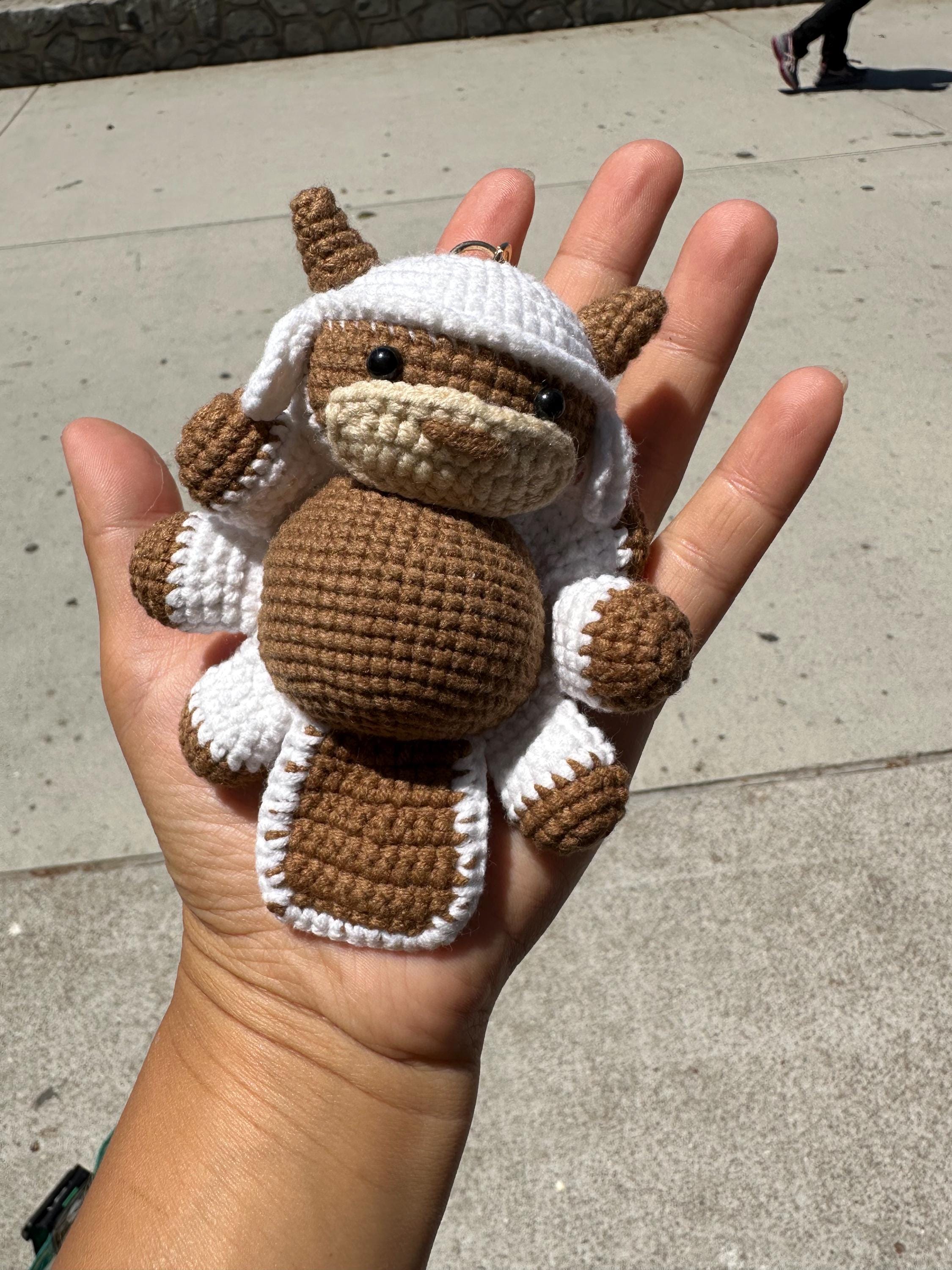 The Last Airbender Appa Keychain/ Crochet Keychain/cute Amigurumi ...