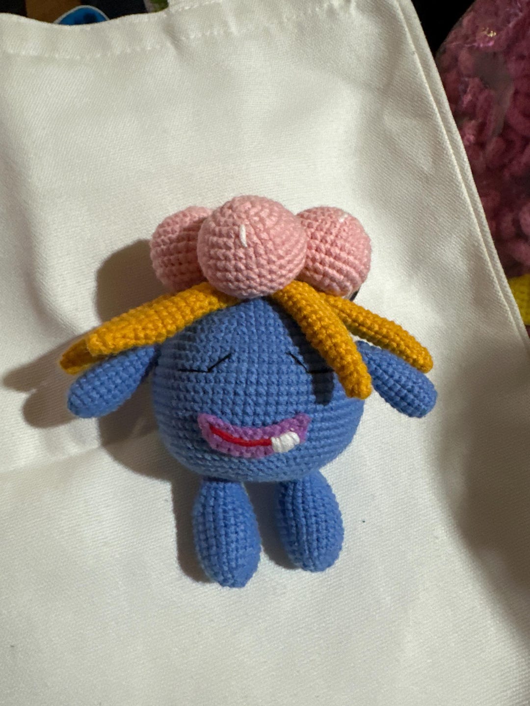 Pokémon Gloom Keychain/ Crochet Keychain/cute Amigurumi Keychain Handmade - Etsy