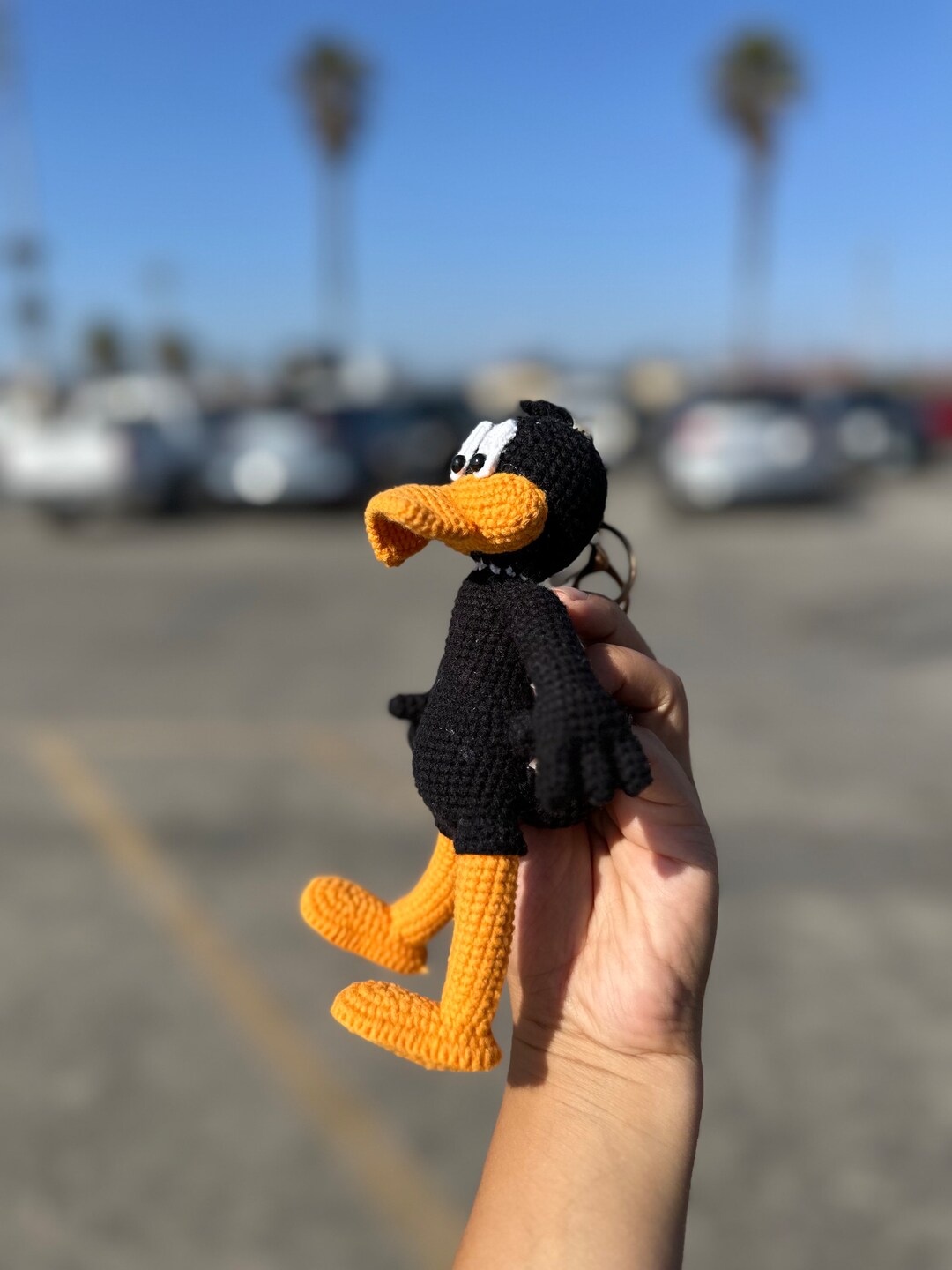 Duck Keychain/ Crochet Keychain/cute Keychain Handmade - Etsy