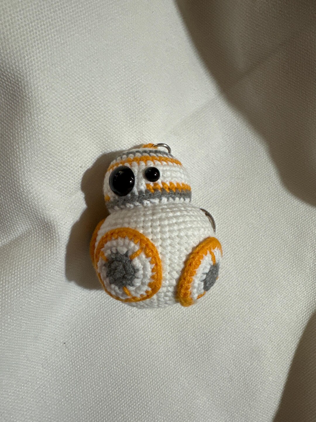 BB8 Keychain/ Crochet Keychain/cute Amigurumi Keychain Handmade - Etsy
