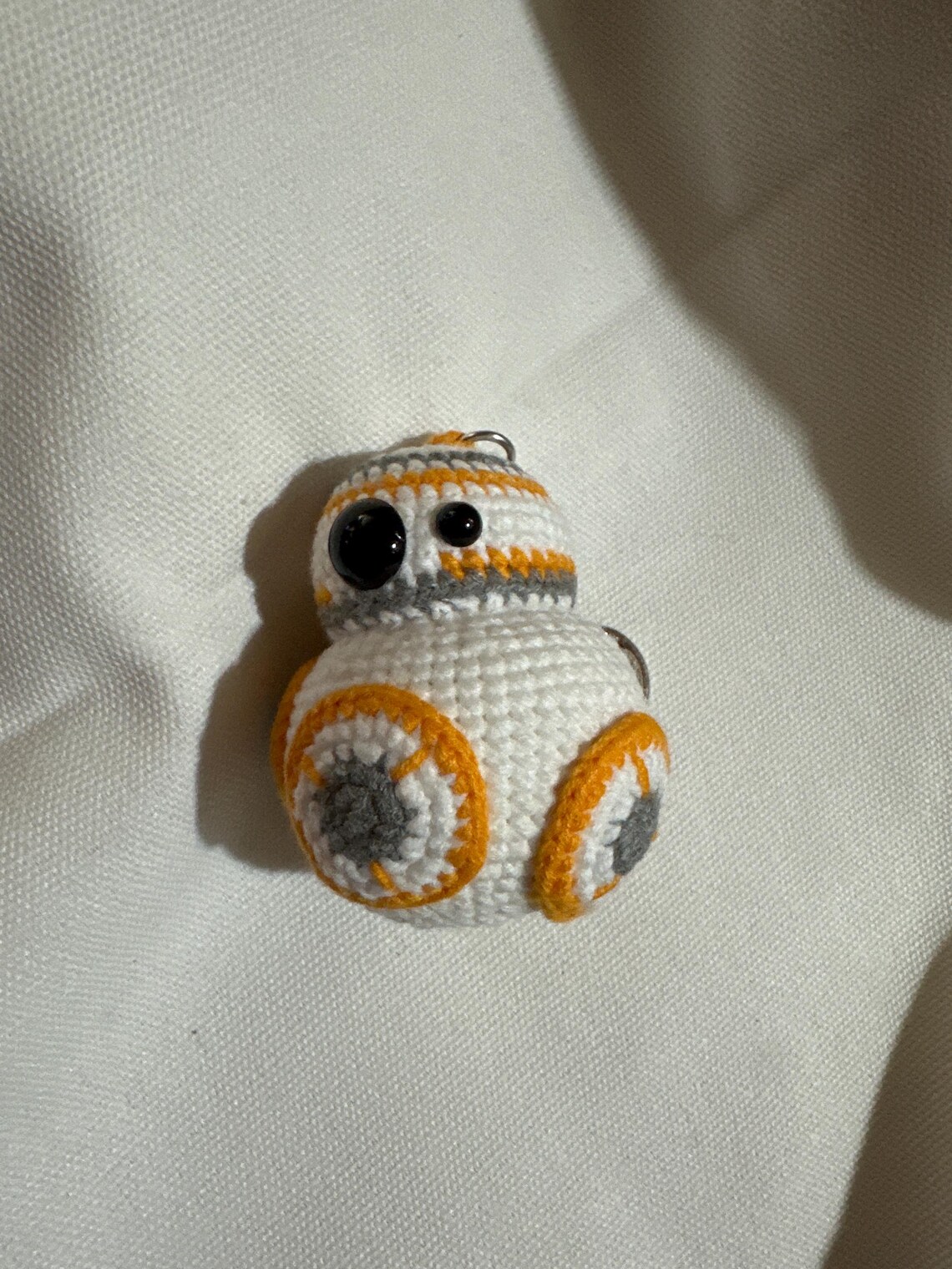 BB8 Keychain/ Crochet Keychain/cute Amigurumi Keychain Handmade - Etsy
