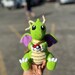 Shiny Dragonite Keychain/ Crochet Keychain/cute Keychain Handmade - Etsy