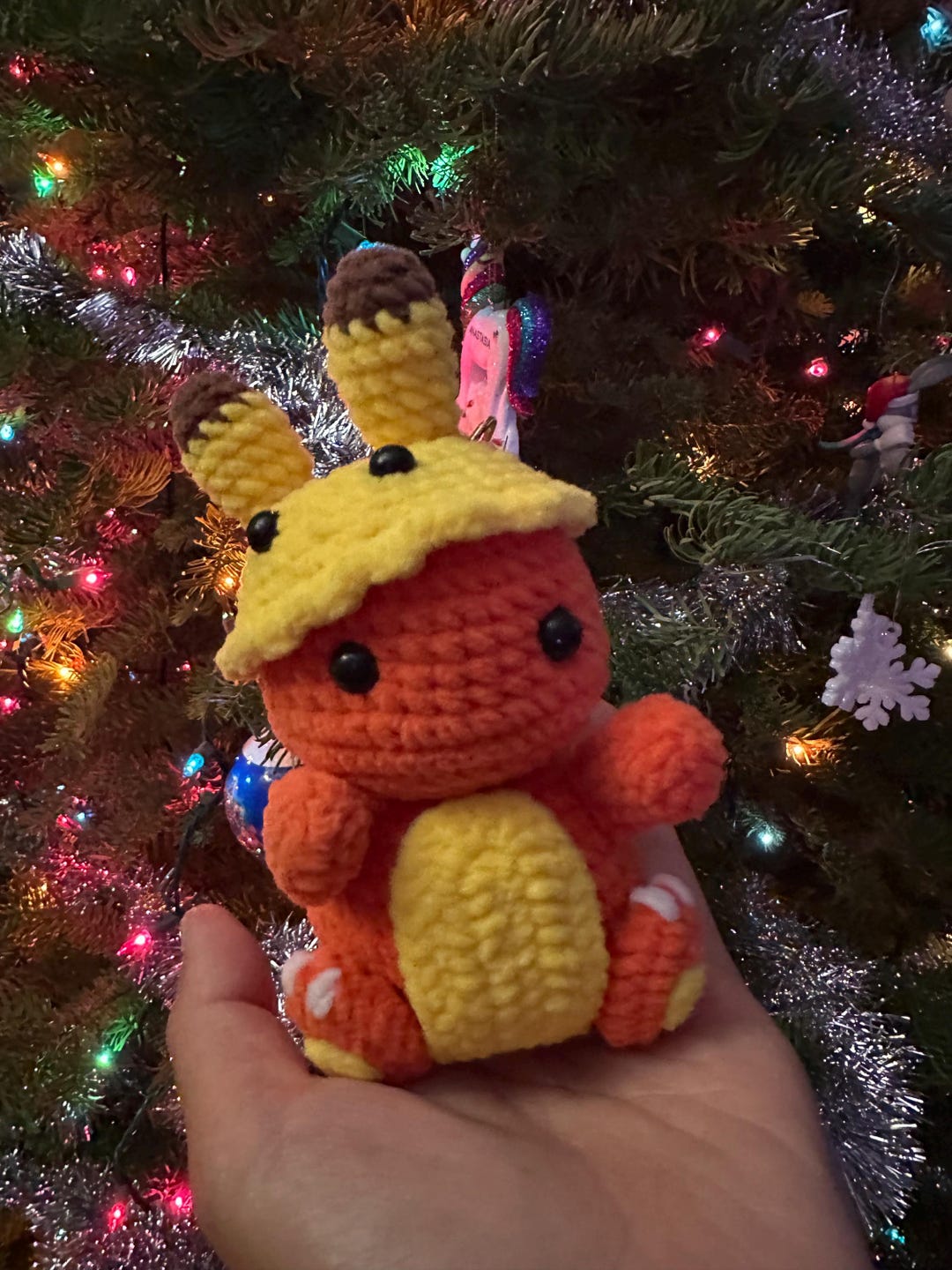Pokémon Charmander Keychain/ Crochet Keychain/cute Amigurumi Keychain ...