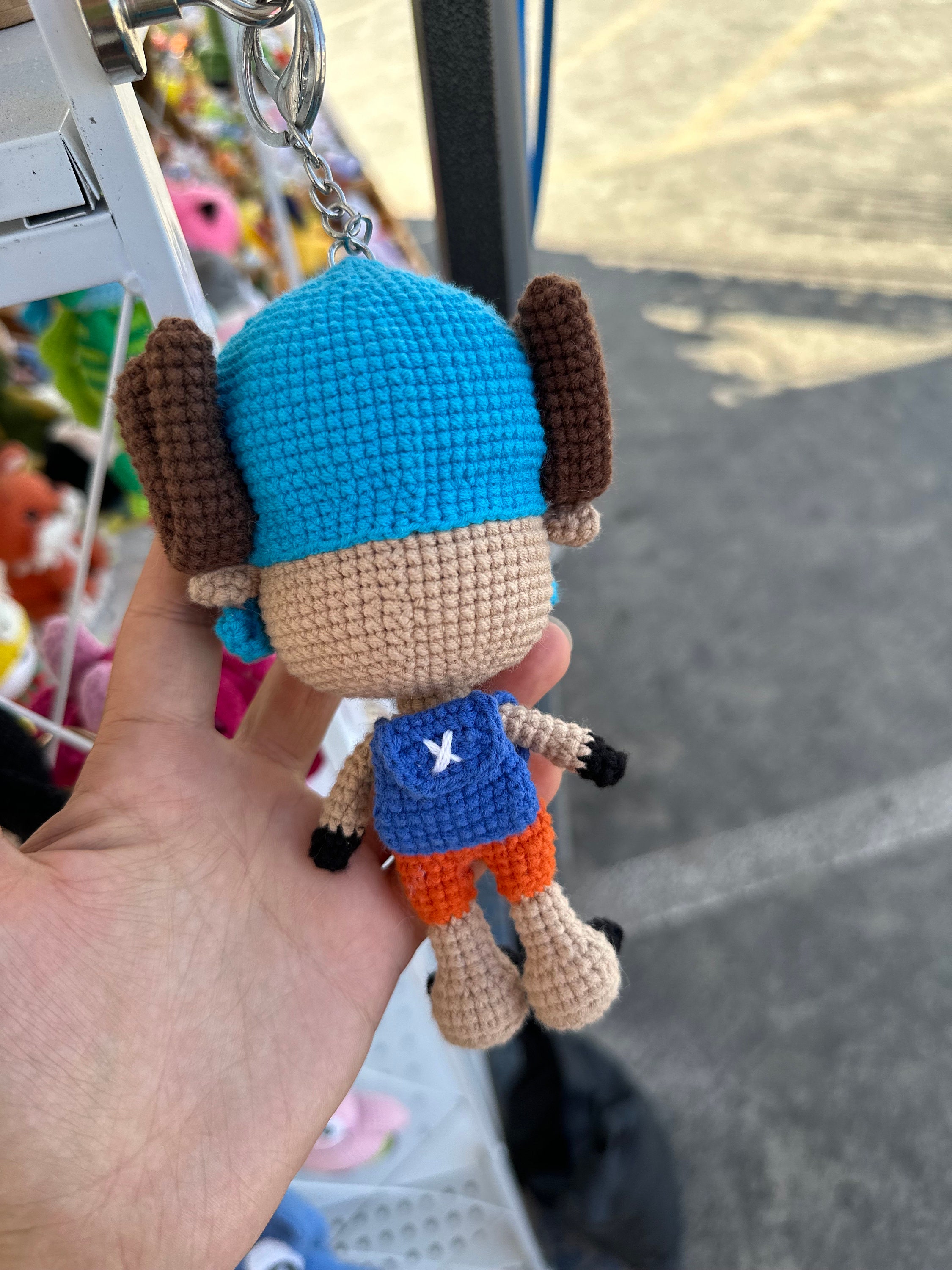 One Piece Chopper Deer Keychain/ Crochet Keychain/cute Amigurumi ...