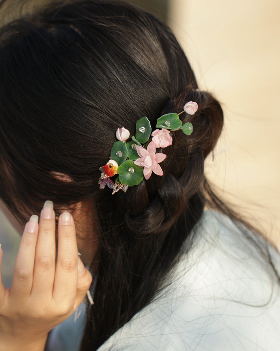 Hanfu Hairpins/ Lotus Chinese Hanfu Hair /chinese Hair Stick / - Etsy