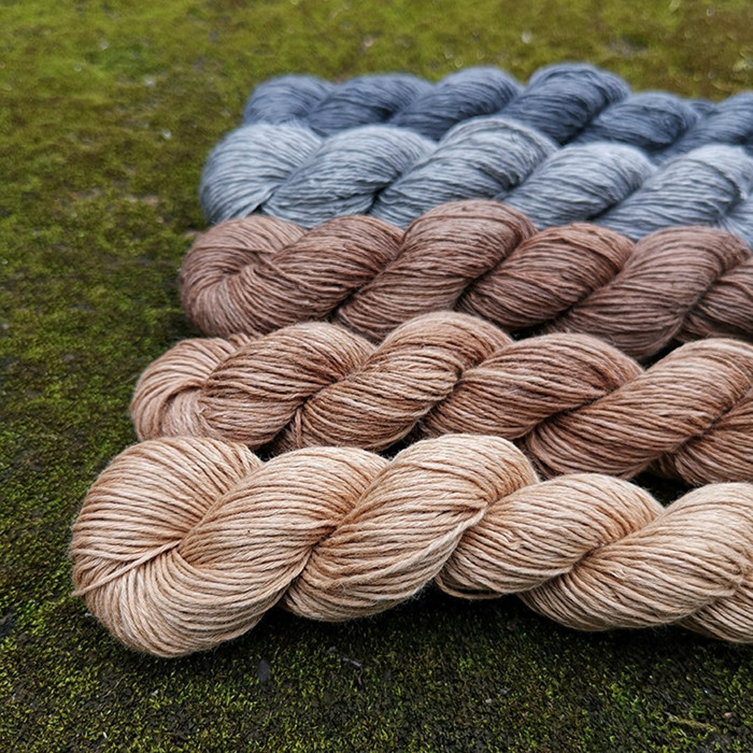 Botanical Dye Thread Natural Dye Thread Plant Dye Thread - Etsy