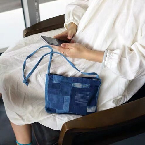 Indigo Shoulder Bag - Etsy