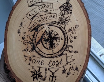 Live Edge Wood Plaque | Etsy