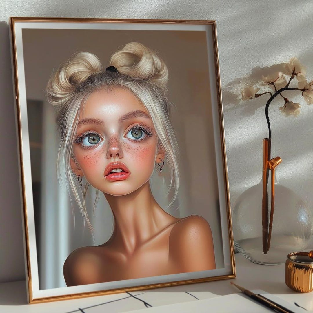 Custom Doll-like Portrait Transformation | Personalized Digital Art ...