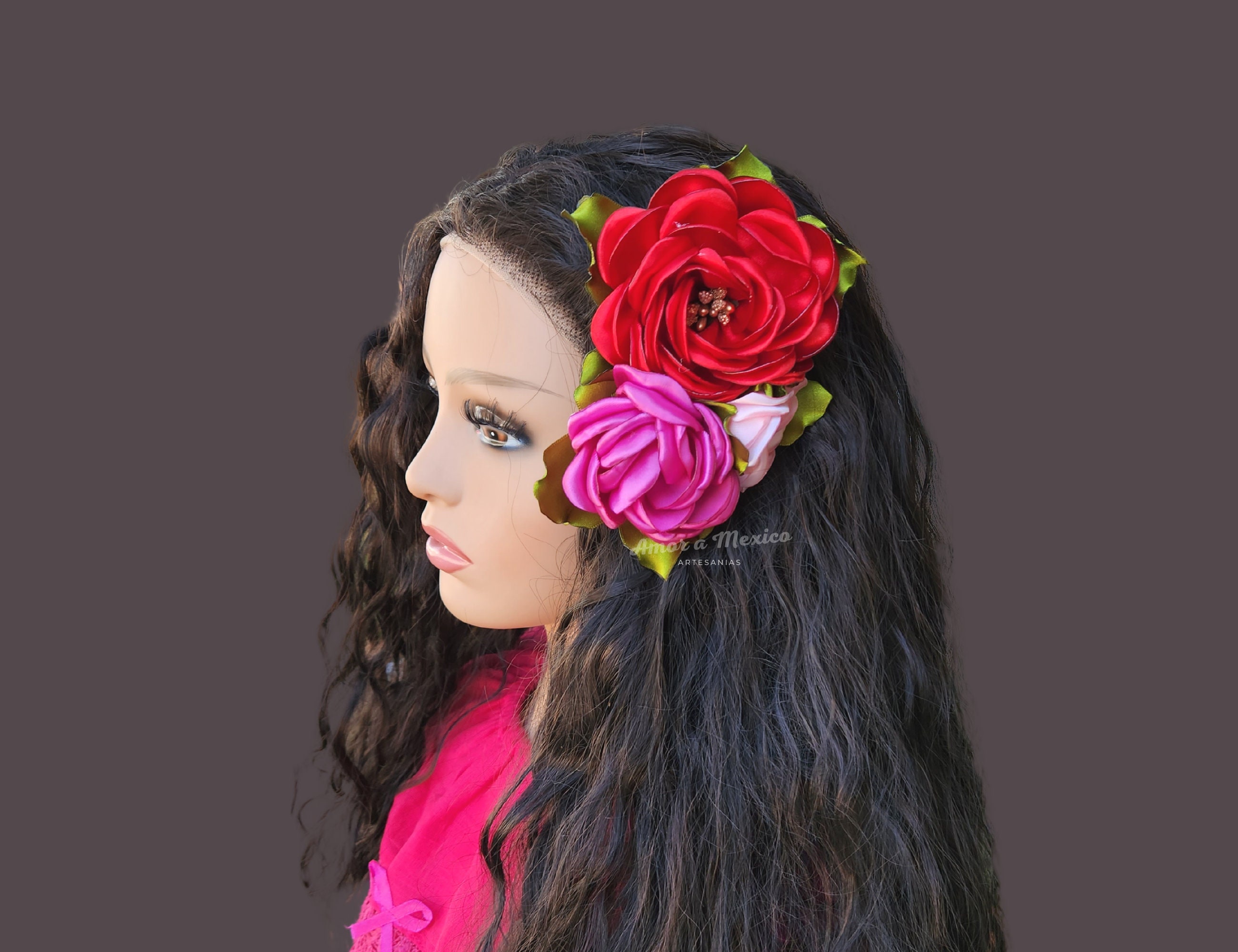 Mexican Floral Headpiece, Mexican Headpiece for Women, Traditional ...