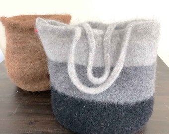 Wool Hand Bag - Etsy