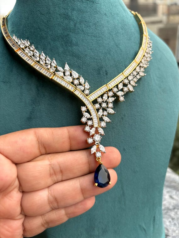 Diamond look artificial jewellery store