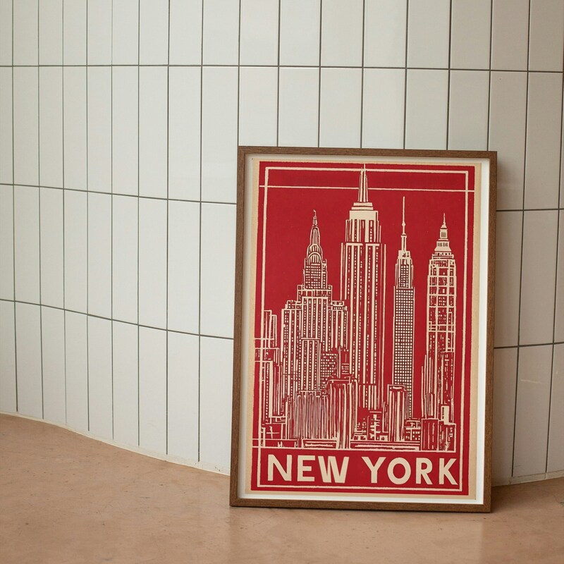 New York City Poster - Etsy