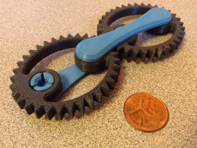 Fidget Toy Stl File For 3d Printer Etsy Canada