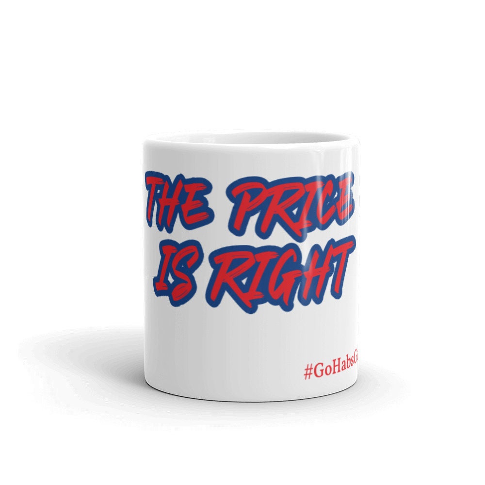 Montreal Canadiens Mug (the Price is Right) - Etsy