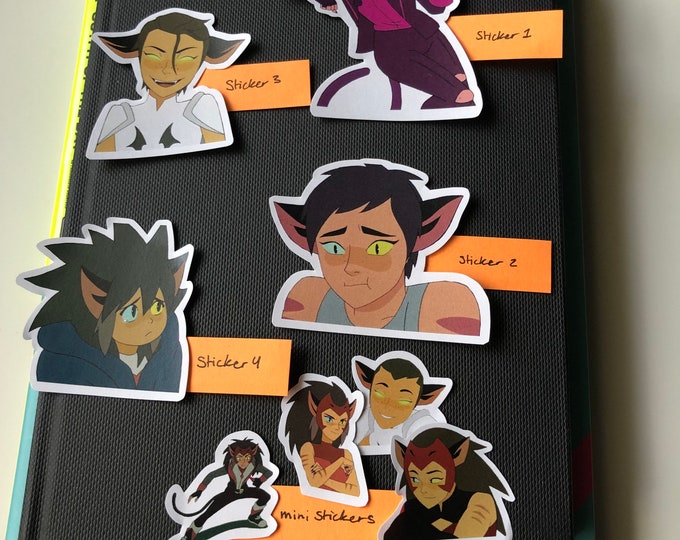 Catra Sticker Pack | She-ra and the Princesses of Power - Etsy