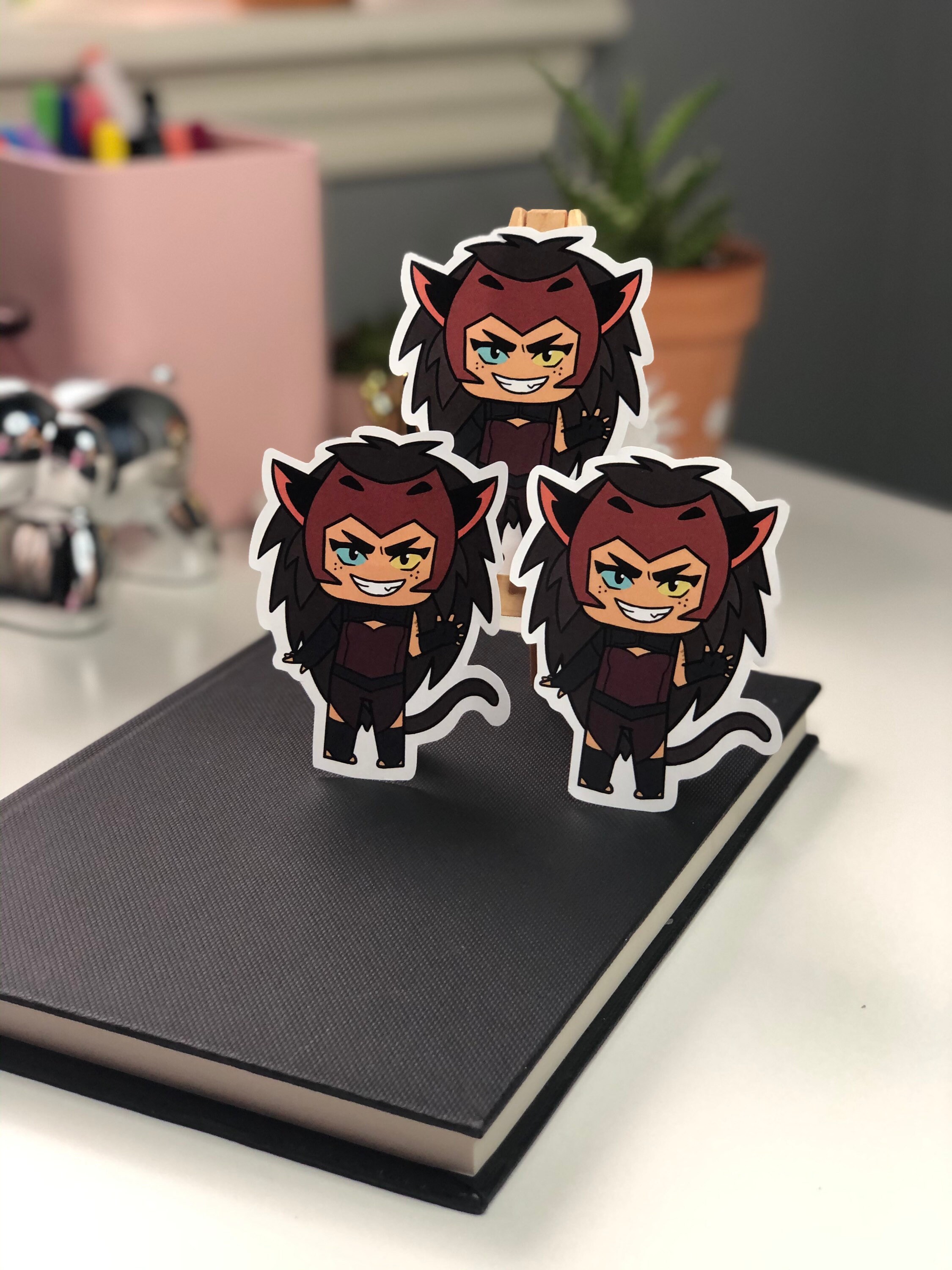 Catra chibi sticker She-ra and the Princesses of Power | Etsy