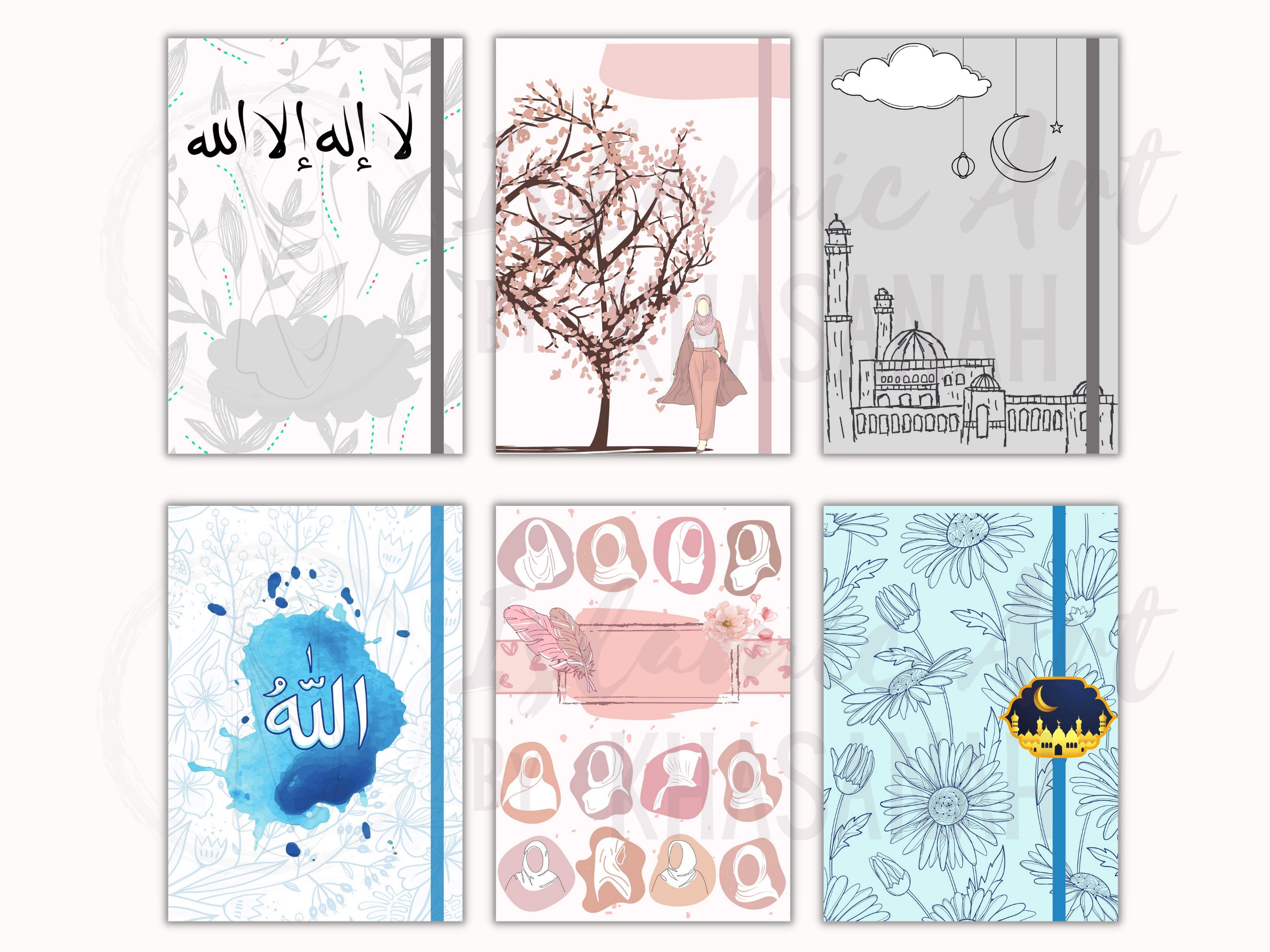 15 Islamic Digital Notebook Cover | Islamic Goodnotes Cover | Digital ...