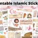 Islamic Digital Planner Stickers, Islamic Goodnotes Stickers, Hijab ...