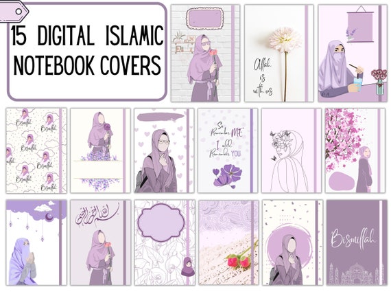 15 Islamic Digital Notebook Cover Islamic Goodnotes Cover | Etsy