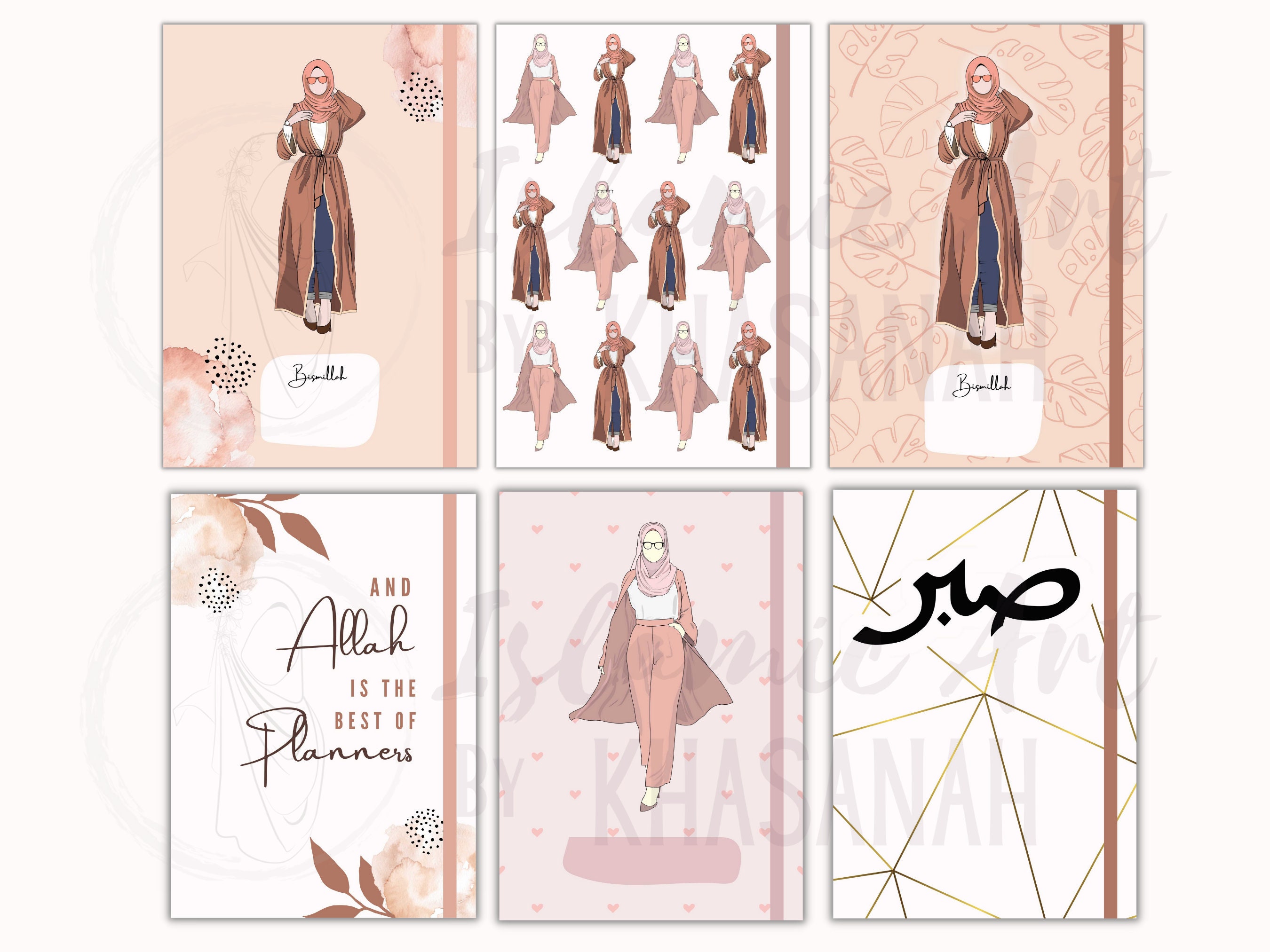 15 Islamic Digital Notebook Cover | Islamic Goodnotes Cover | Digital ...