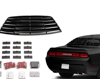Challenger Rear Window Louvers - Etsy