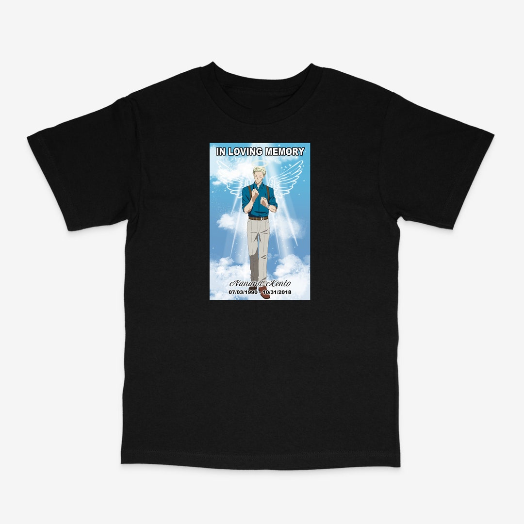 RIP Nanami Kento T-shirt - Etsy