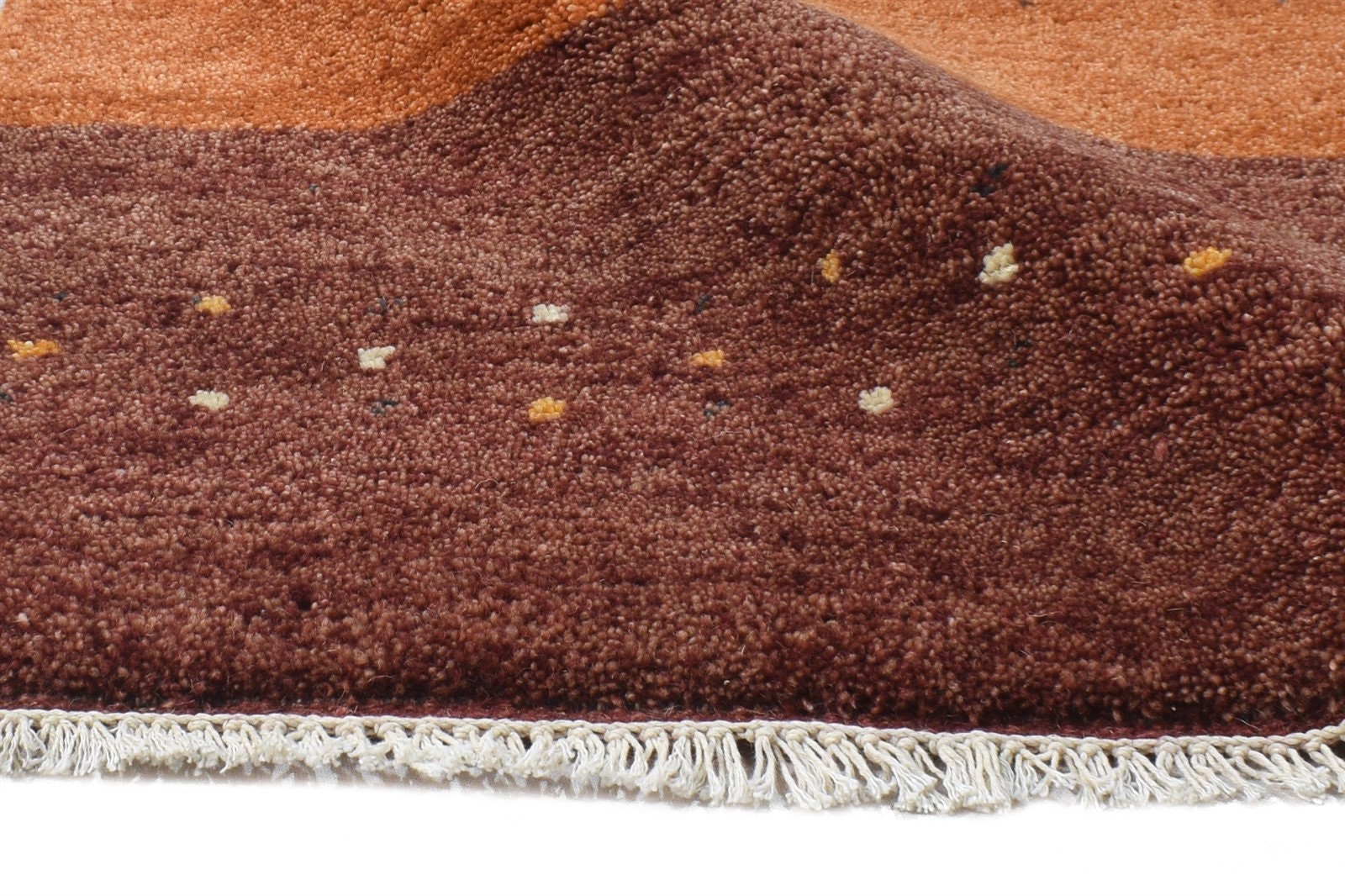 Home & Living Rugs Floor & Rugs Hand Knotted Rust Wool Rug 3' X 7 ...