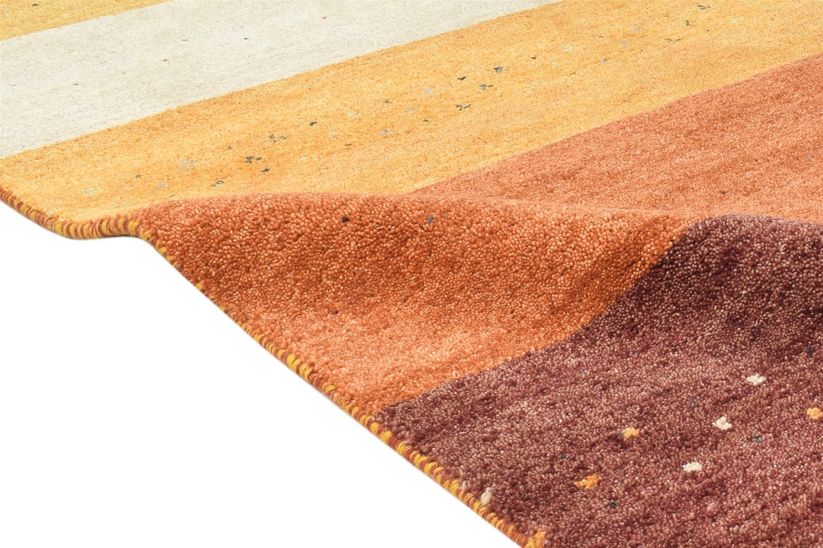 Home & Living Rugs Floor & Rugs Hand Knotted Rust Wool Rug 3' X 7 ...