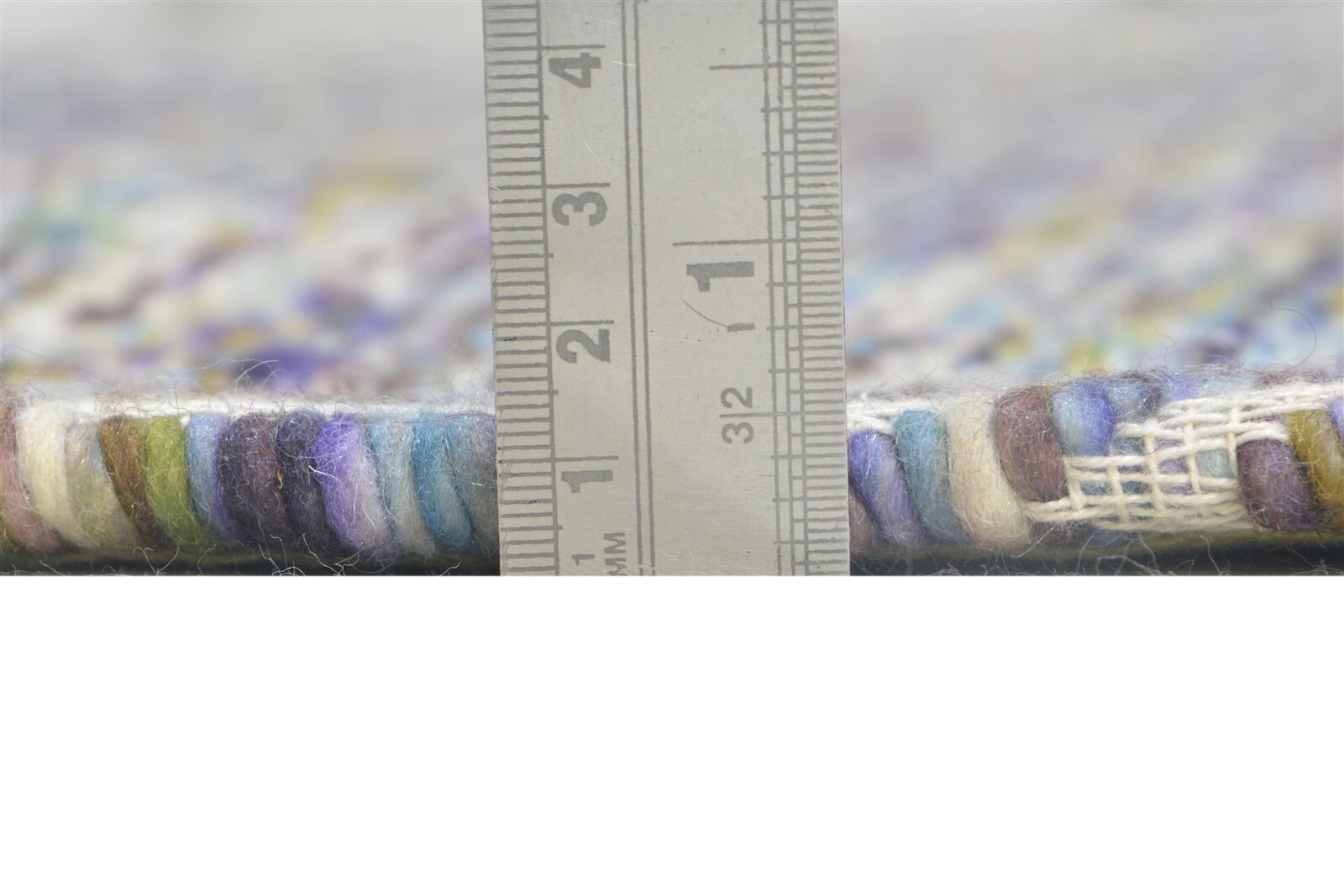 Home & Living Wool Multi Color Rug 5X7 Modern Jacquard Loom ...