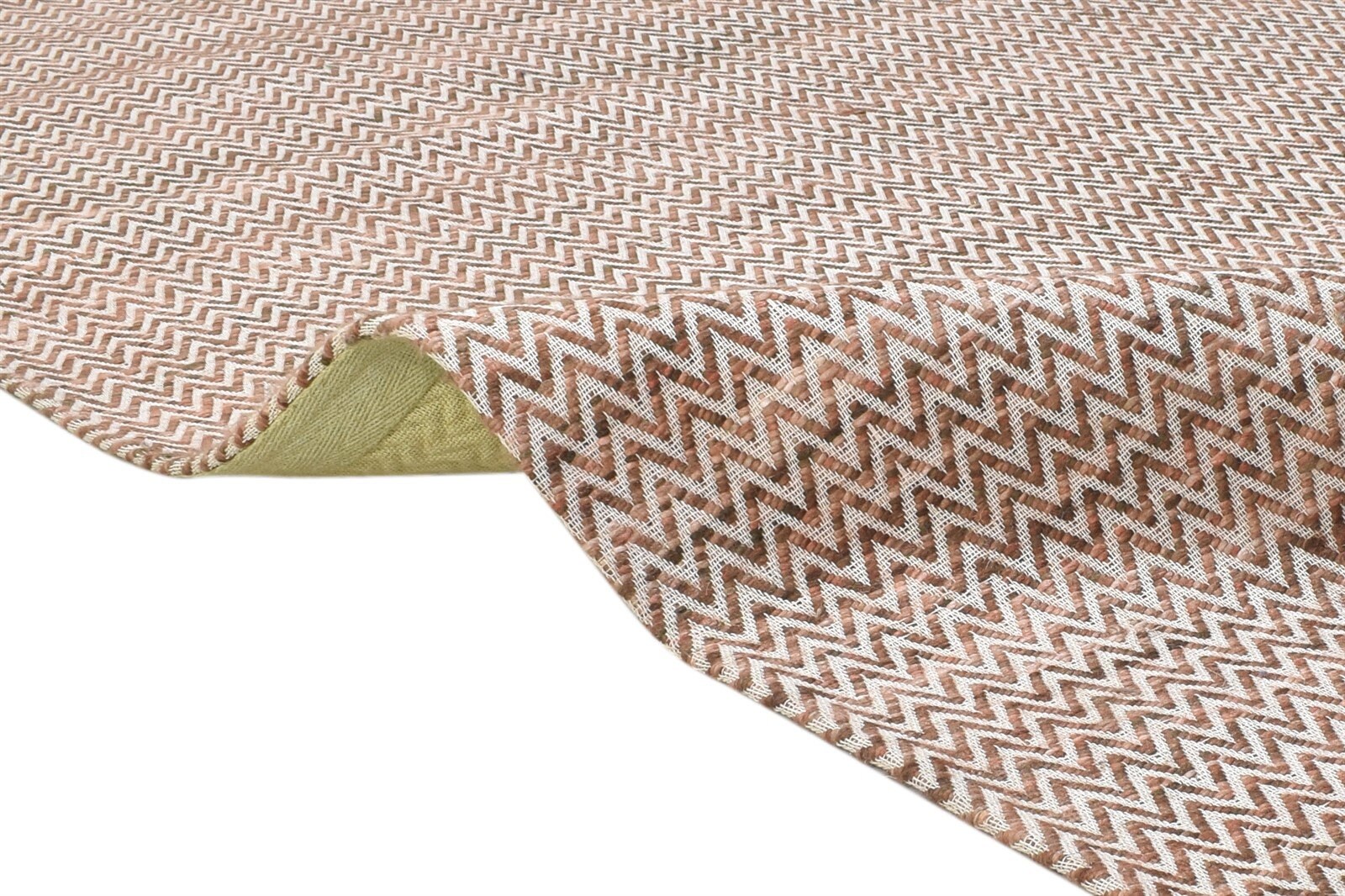 Jacquard Brown Rug 5X7 Modern Jacquard Loom Scandinavian | Etsy