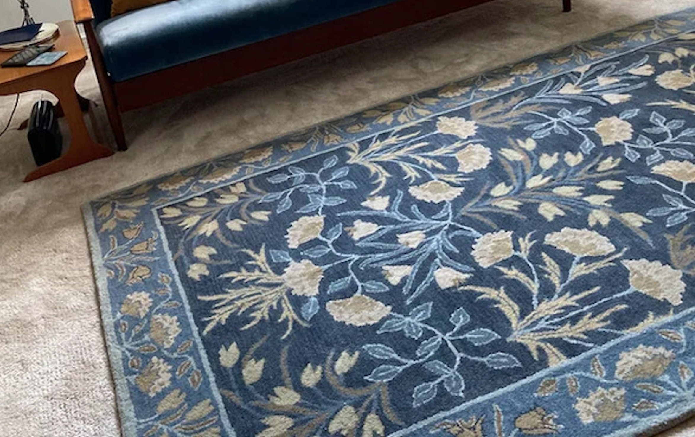 Blue Adeline Rug From Pottery It's Everything I Wanted It To Be! I ...