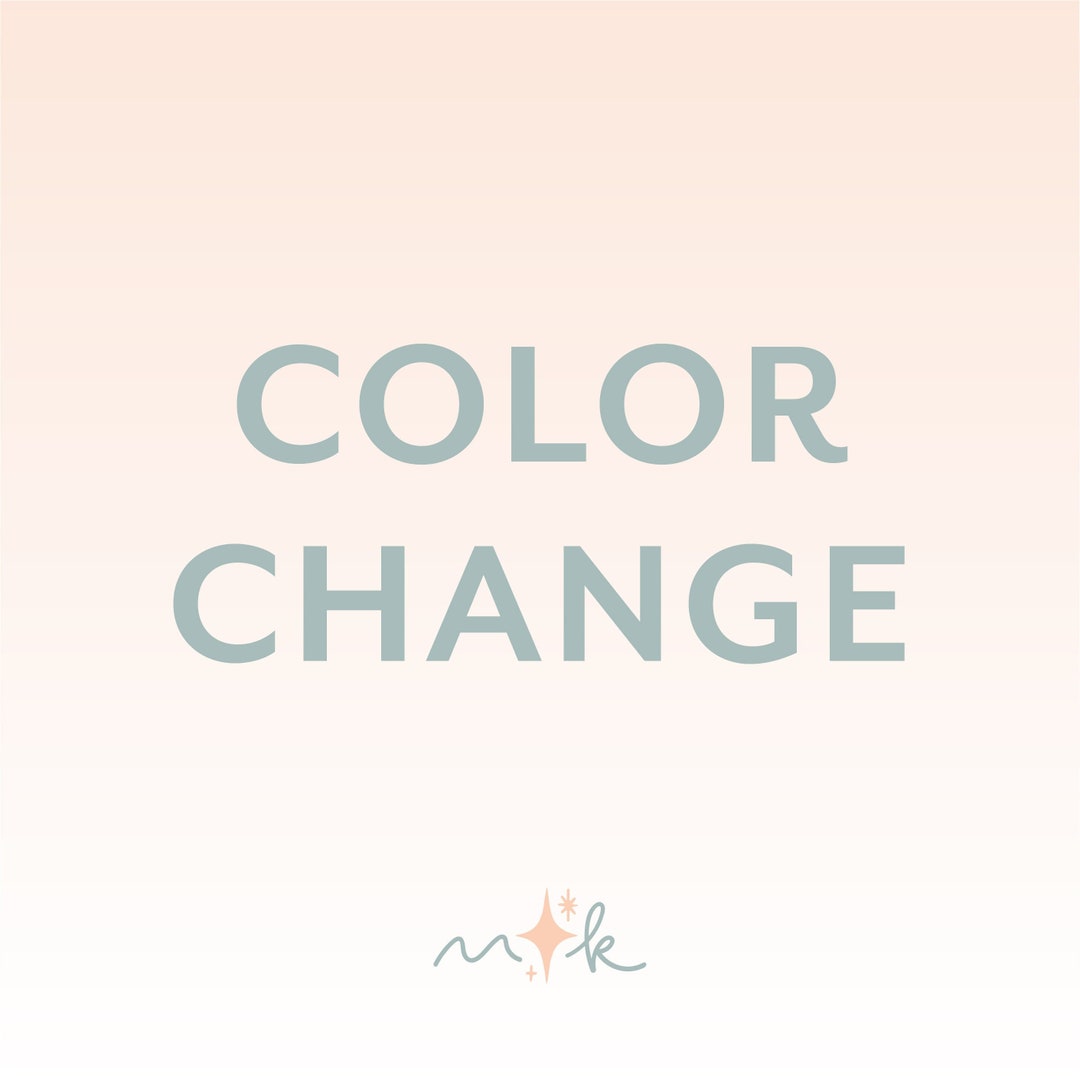 Custom Color Print Change, Custom Wall Art, Personalized Art, Custom ...