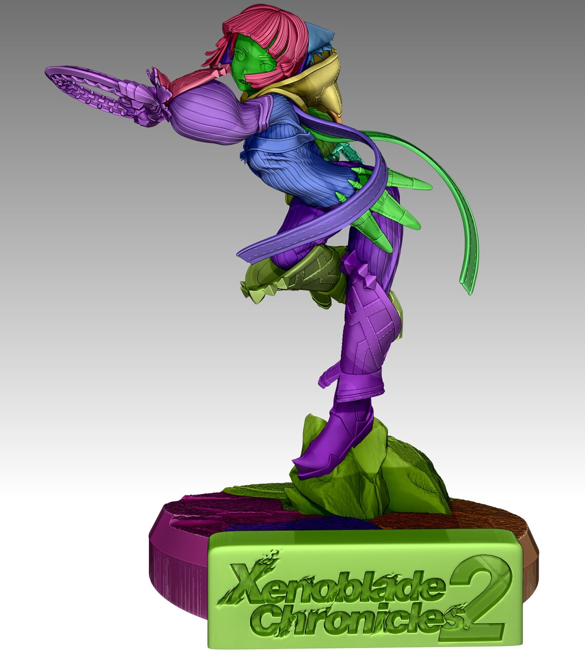 Xenoblade 2 Nia garage kit | Etsy