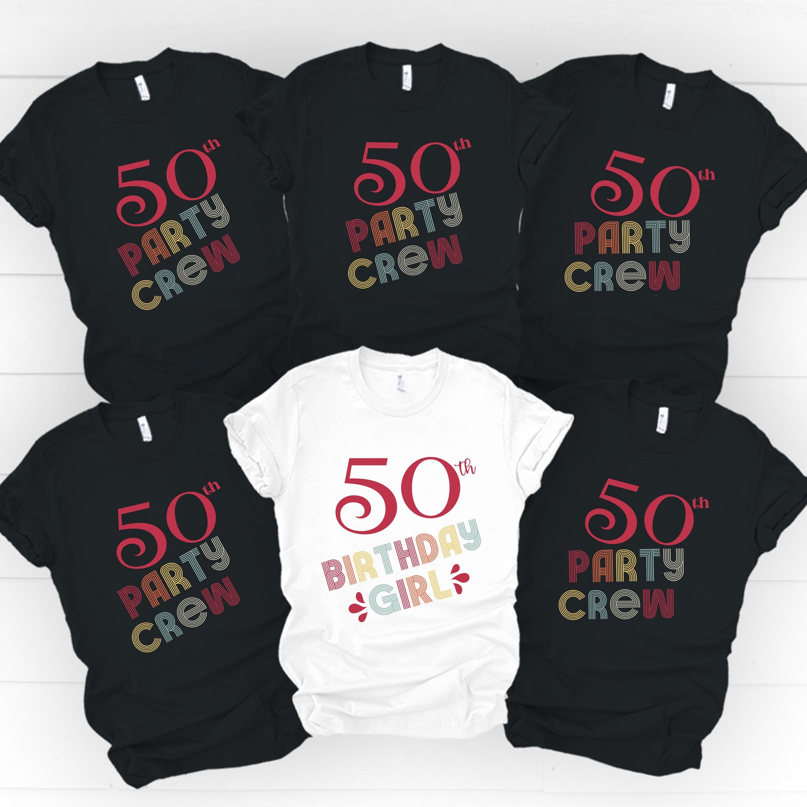 50th Birthday Group Shirts 50th Birthday T Funny 50th Etsy
