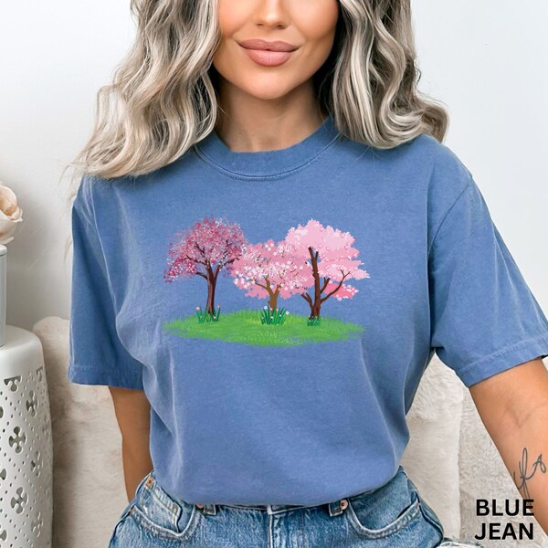 Cherry Blossom Shirt - Etsy