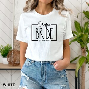 Bridal Party Shirts, Bachelorette Shirts, Bridal Shower, Boujee Bride ...